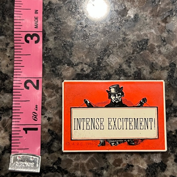 Art | Vintage Intense Excitement Magnet | Poshmark